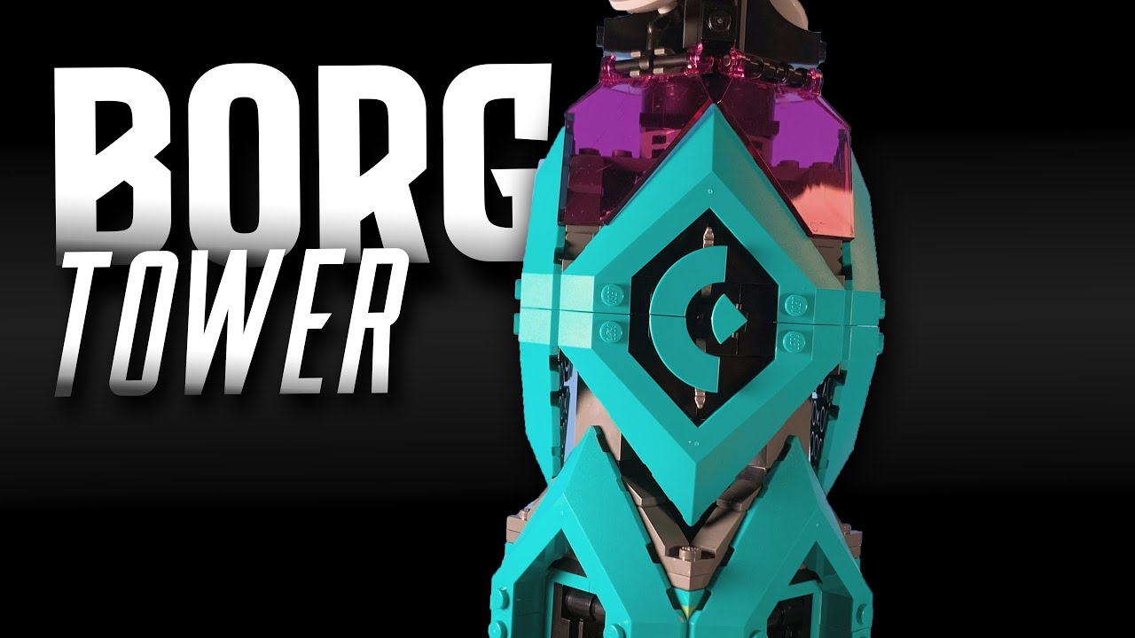 How to Build Borg Tower | LEGO Ninjago City Gardens Modification 71741 ...