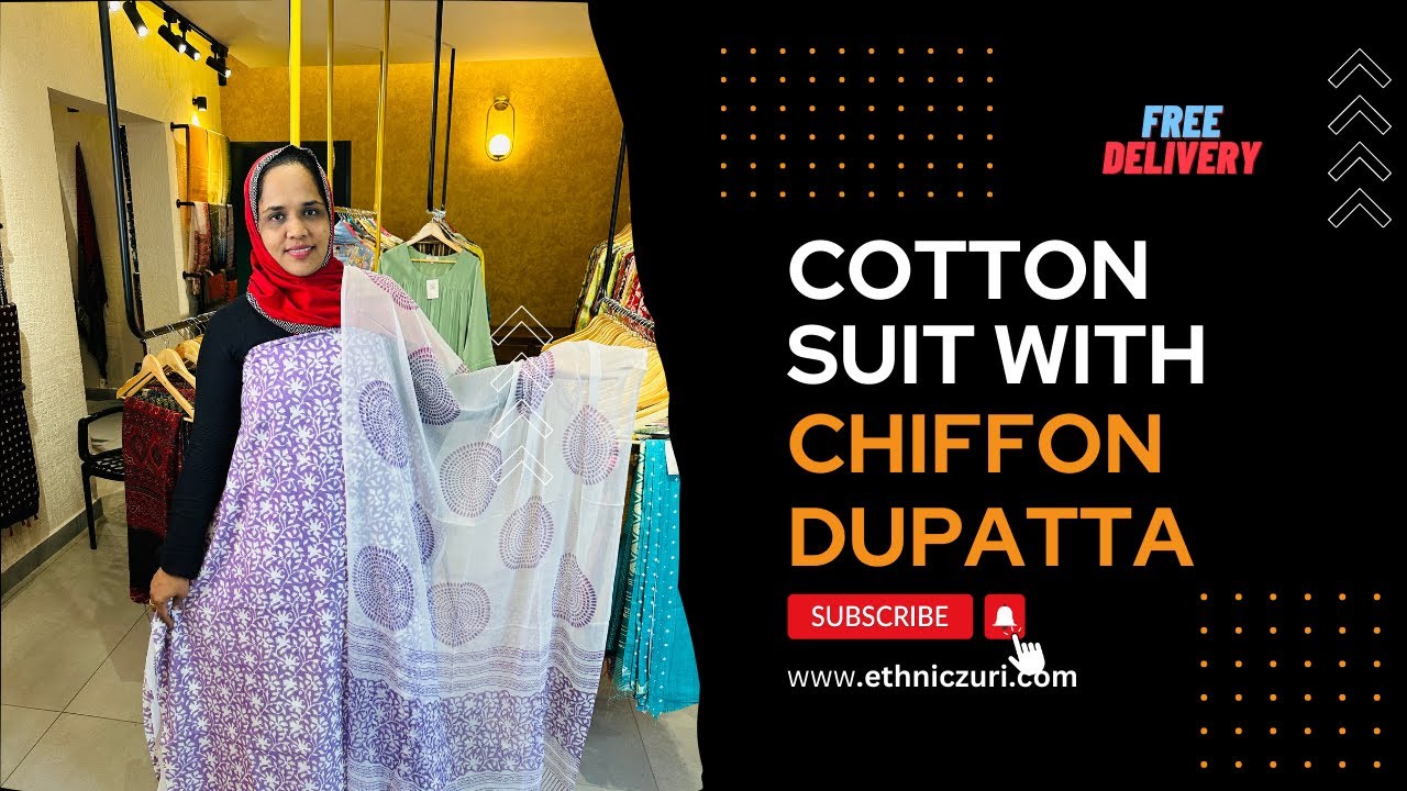 Handblock Printed Cotton Top Bottom And Chiffon Dupatta Product Search handblock-printed-cotton-top-bottom-and-chiffon-dupatta-product-search
