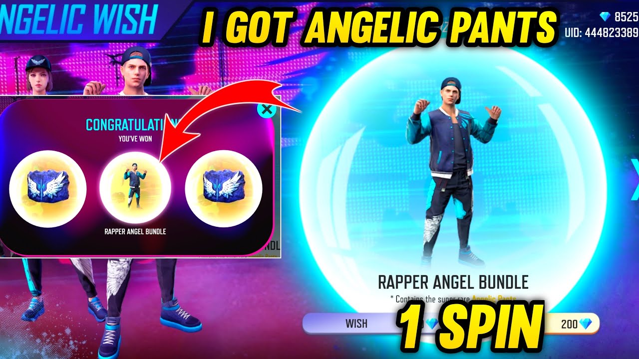 I GOT ANGELIC PANTS AND GLOOWALL SKIN FROM NEW EVENT ANGELIC WISH ...