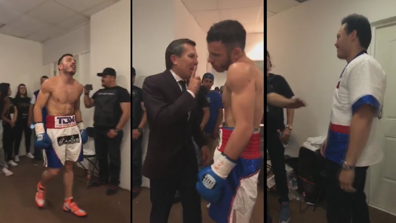 Omar Chavez con Julio Cesar Chavez Sr y Jr ultimo momentos antes de su ...