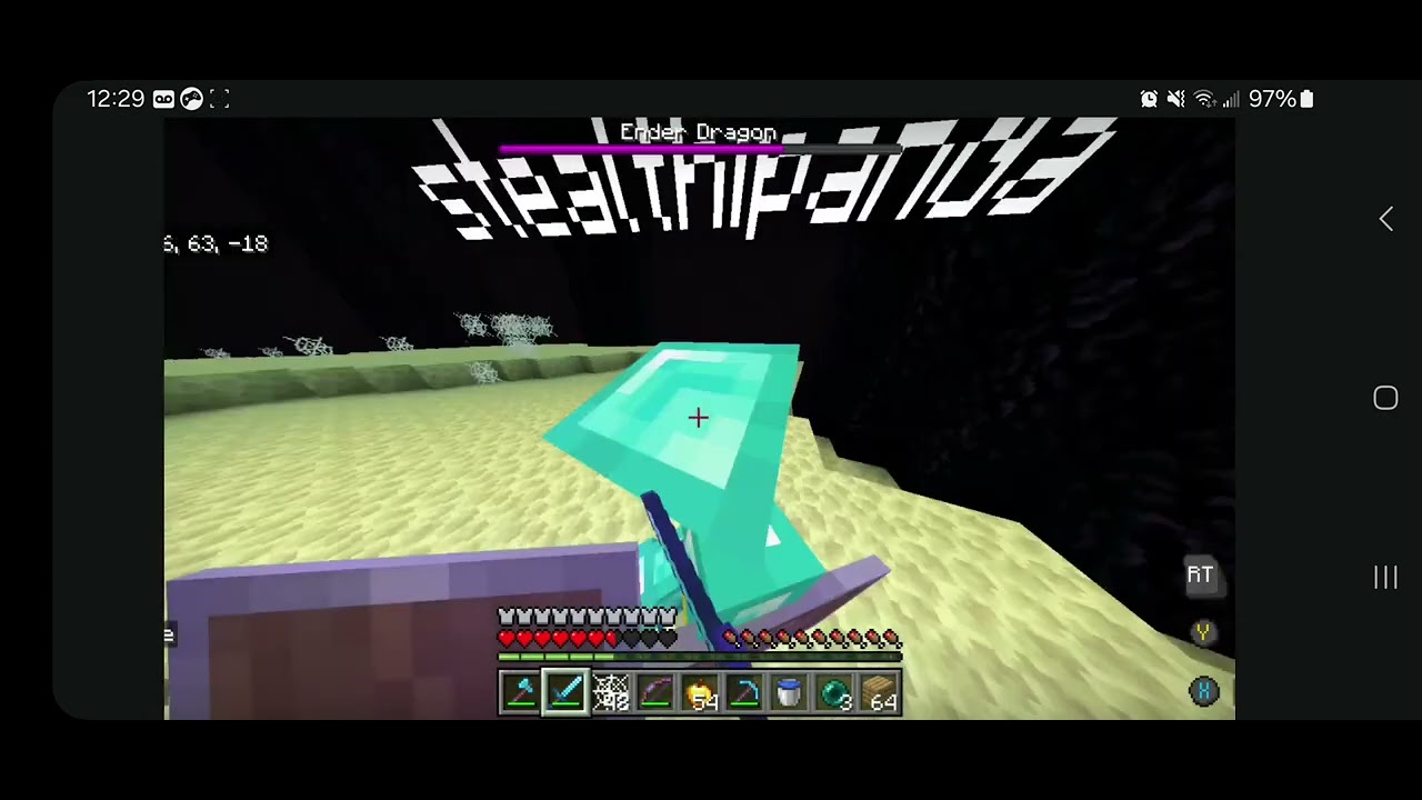 Minecraft Manhunt but we start in the end with a kit S2 E3 - YouTube