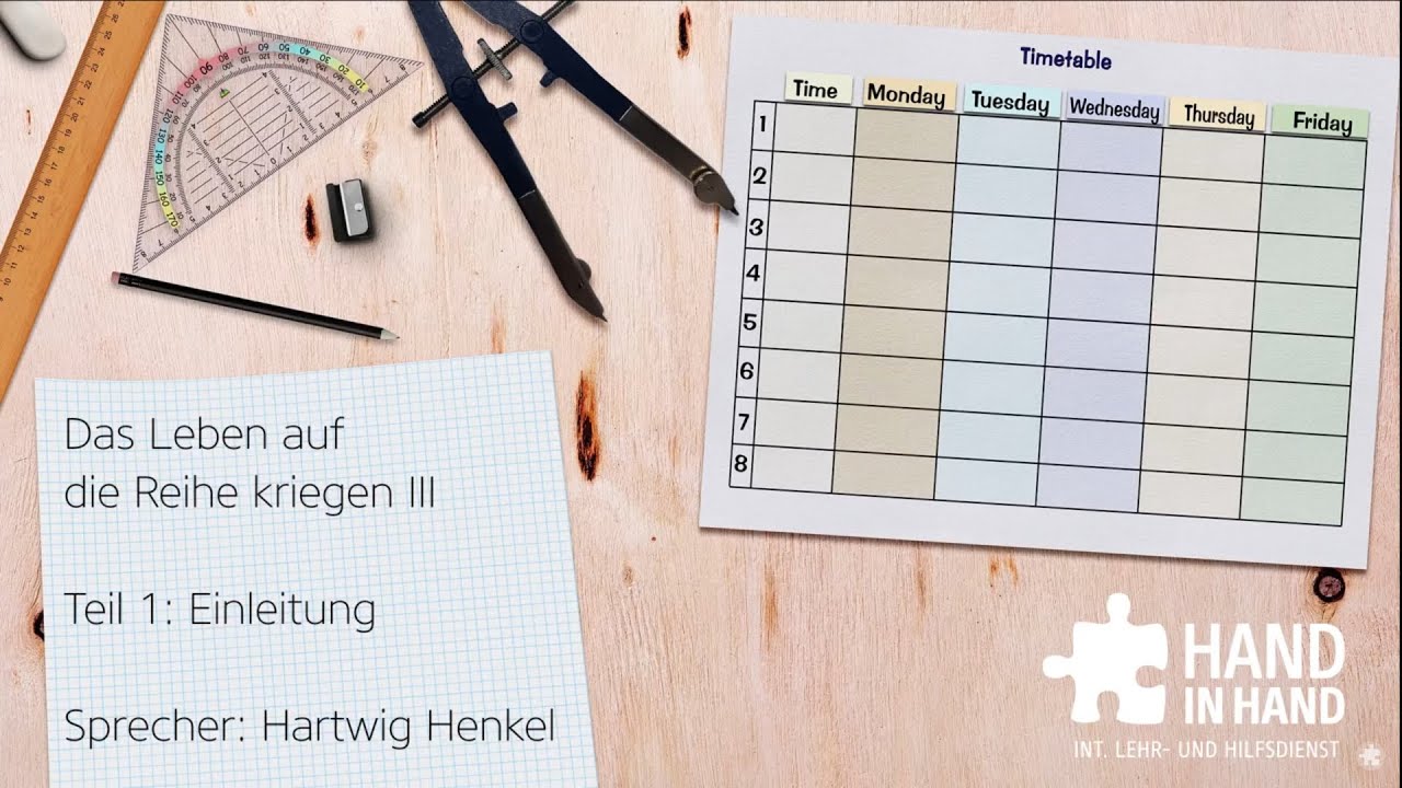 Das Leben auf die Reihe kriegen III, Teil 1/6: Einleitung - YouTube