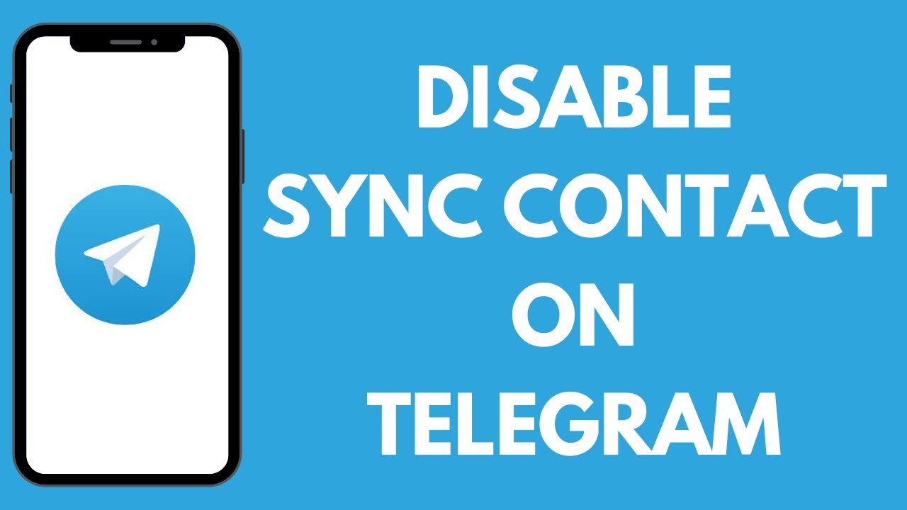 How to Stop Sync Contacts to Telegram - YouTube