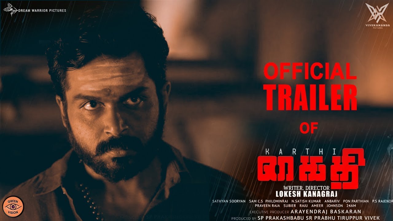 Kaithi - official Trailer | Karthi | Sam CS Musical | Lokesh Ganagaraj ...