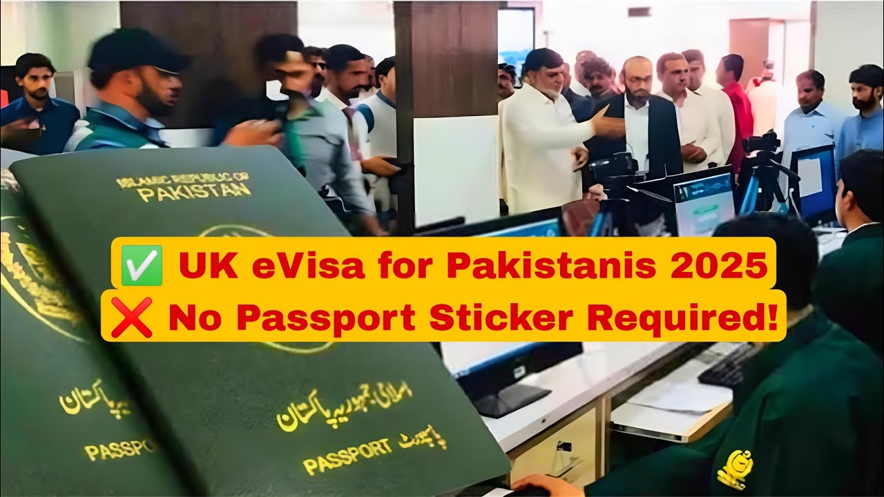 UK Launches New eVisa for Pakistani Students & Workers | No More Visa Stickers! - YouTube