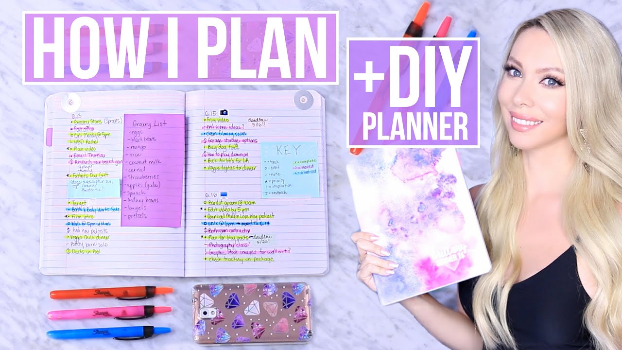 How I Plan (Bullet Journal Method)! - YouTube