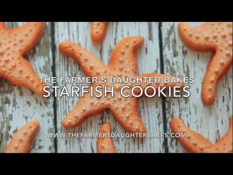 How To Make Starfish Cookies - YouTube
