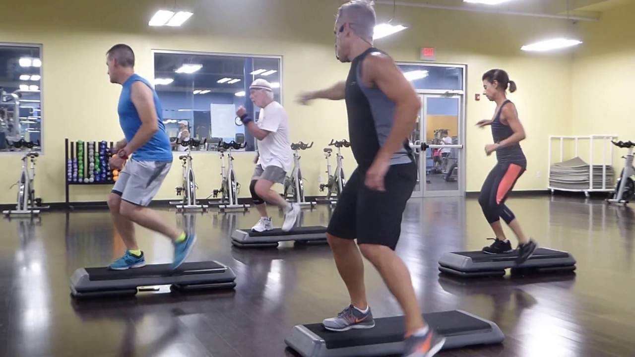 Orlando's Advanced Step Class at Blast Fitness, West Hartford, CT - YouTube