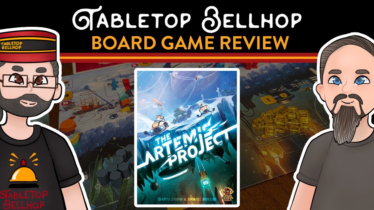 The Artemis Project Review, One of the best dice based worker placement games we've played - YouTube
