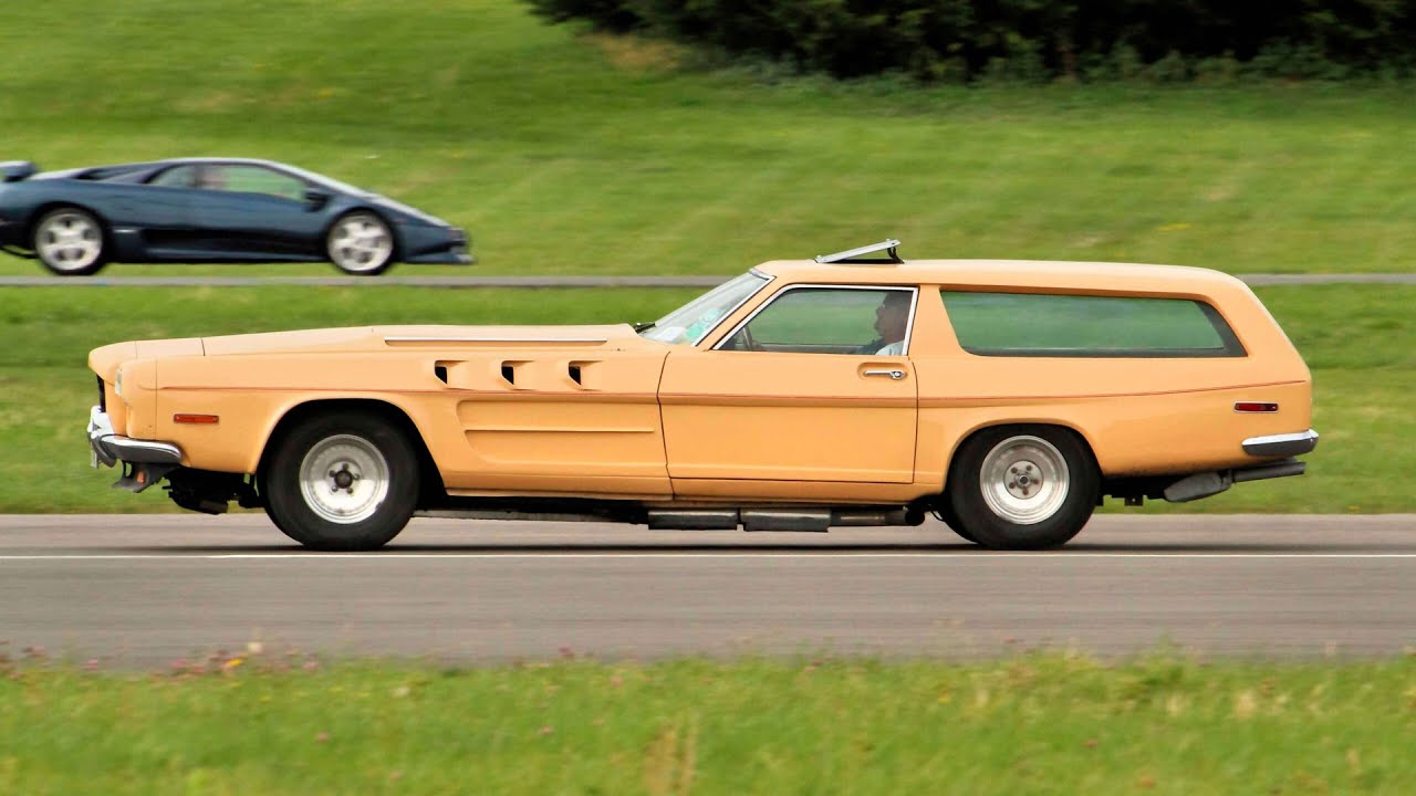 "The Beast" - Aircraft Powered Rolls-Royce Merlin. Airplane Engine Car ...