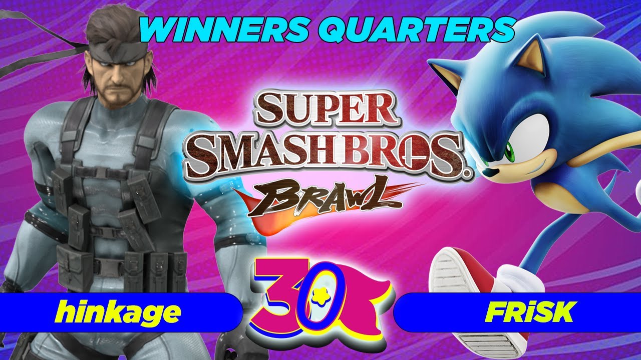 hinkage (Snake) Vs. FRiSK (Sonic) - Winners Quarters | SGK's 30th BMT ...
