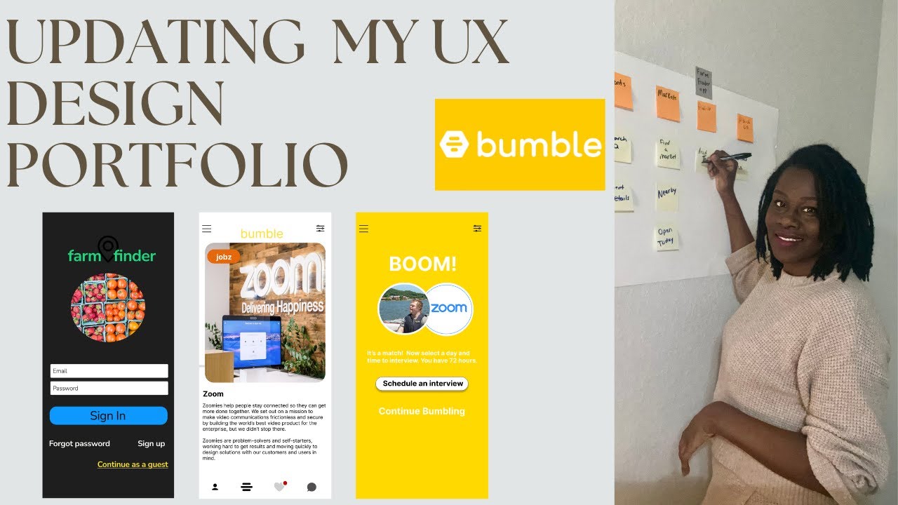 UX Portfolio updating session. Update Product Designer Resume. Bumble ...