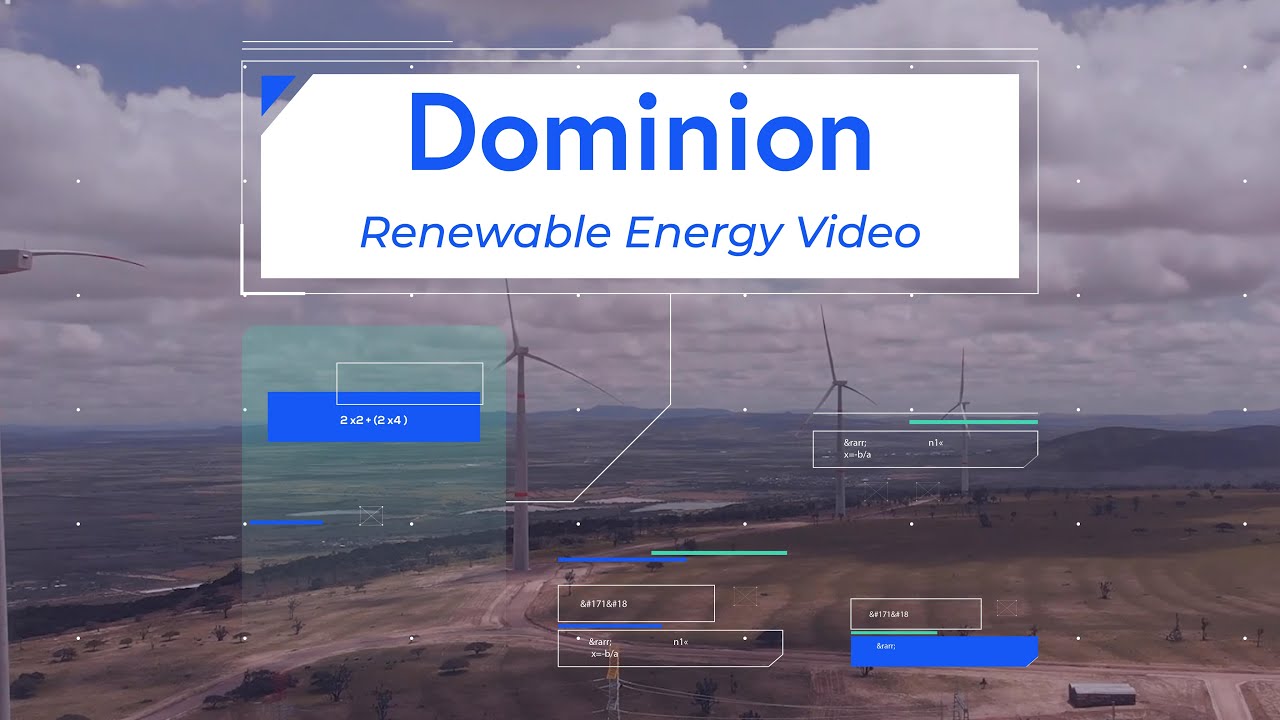 Dominion, the renewable energy generators - YouTube