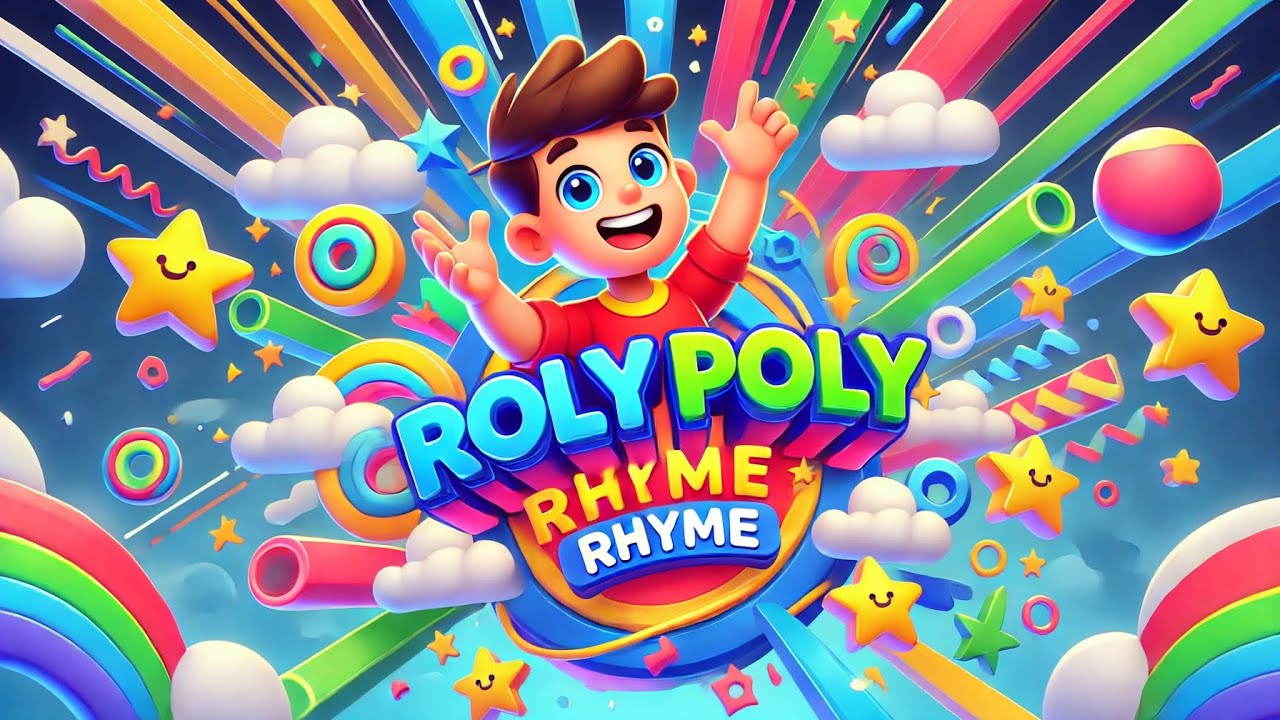 Roly Poly Rhyme for Kids | Fun Hand Motion Song & Animation | Kidz ...