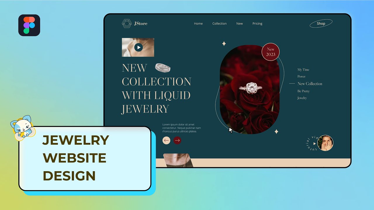 Designing A Jewelry Website In Figma: The Ultimate Guide For Beginners ...