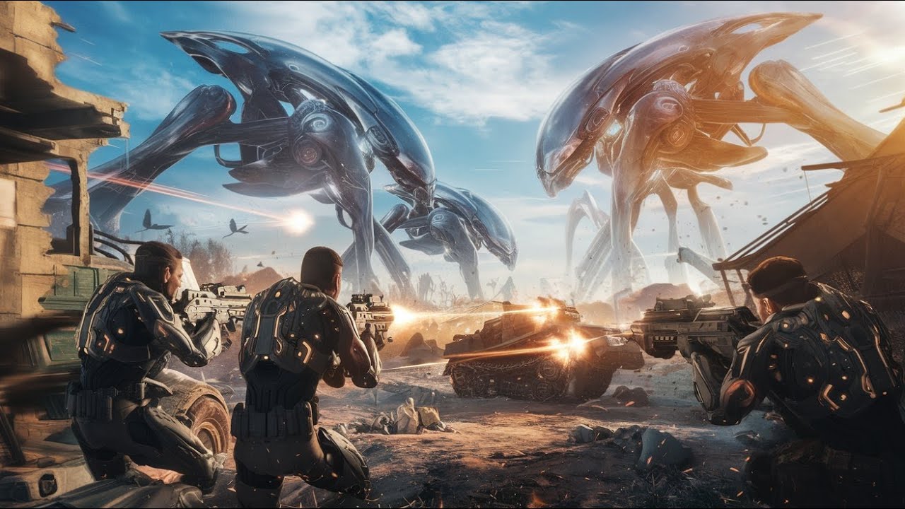 Alien War Machines vs Human Courage: The Ultimate Battle | Sci Fi | HFY ...