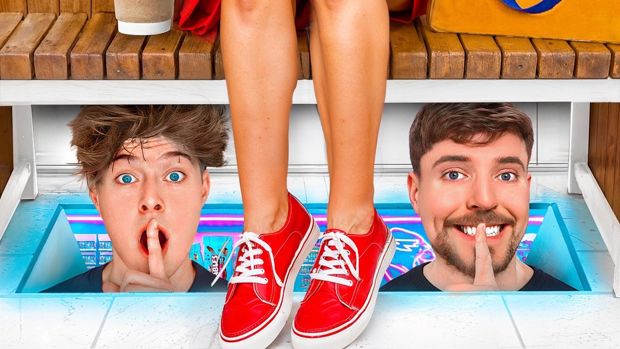 I Built a SECRET Room For MrBeast! - YouTube