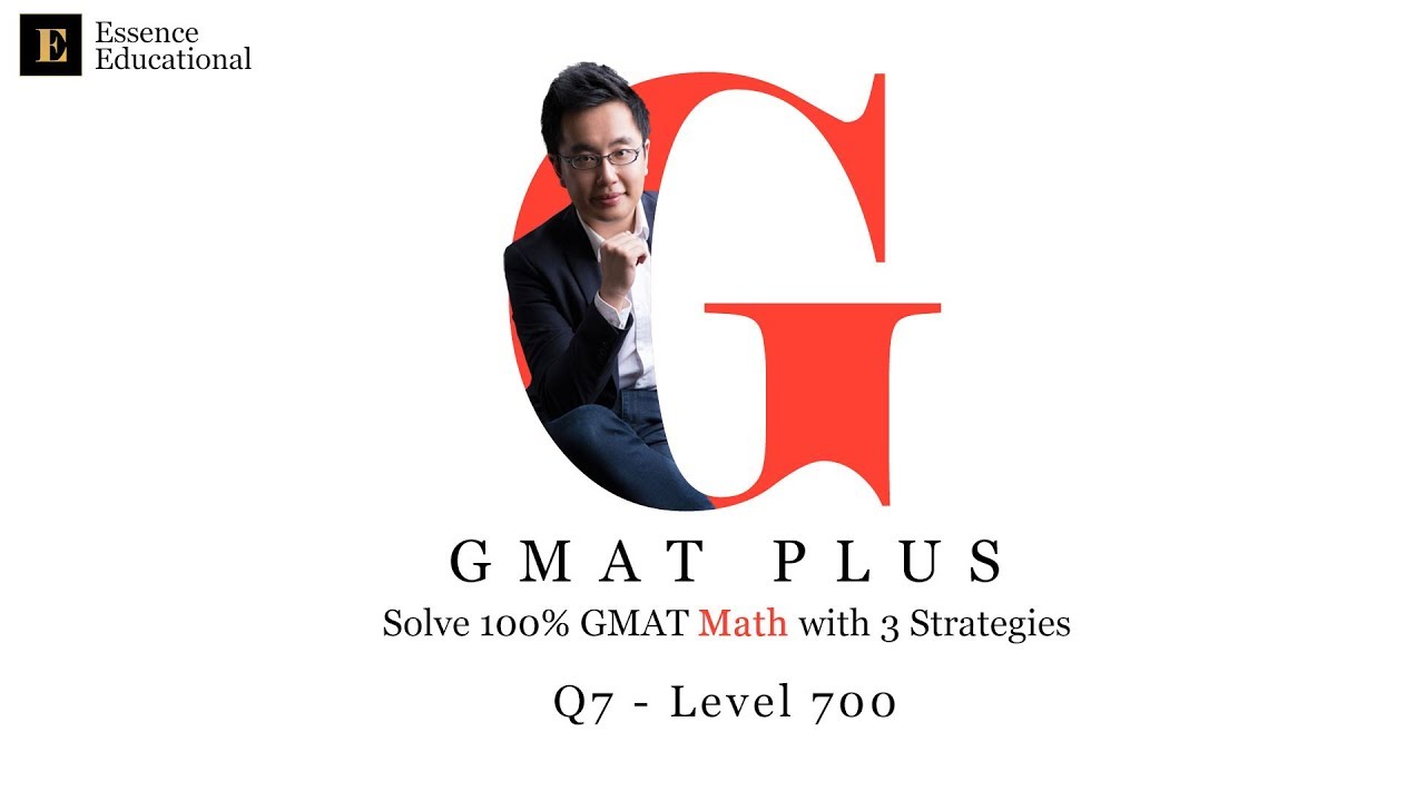 Solve 100% GMAT Math Questions using 3 strategies-7 - YouTube