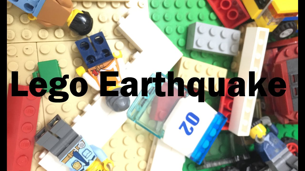 Lego Earthquake - YouTube