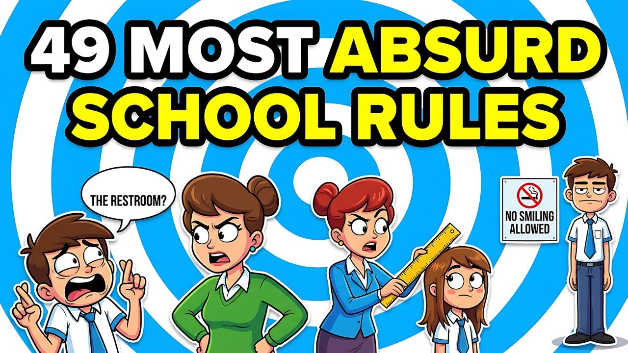 49 Most Absurd Rules Schools Actually Enforced - YouTube