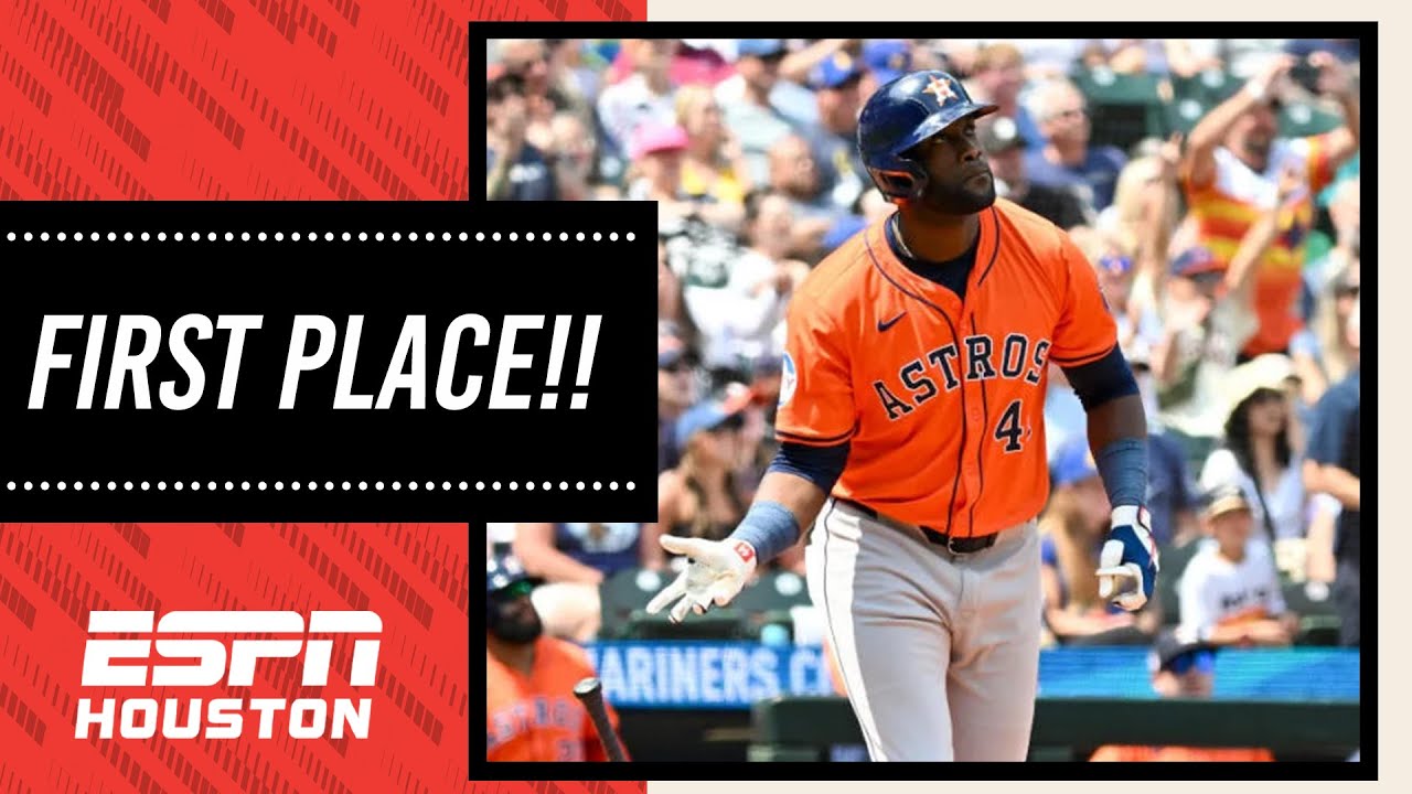 The Houston Astros are BACK in first place!! - YouTube