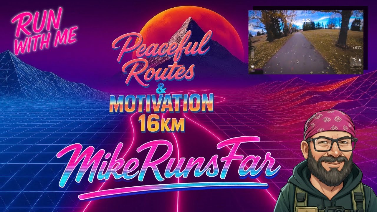 Virtual Treadmill Run Peaceful Routes & Motivation Airdrie, AB 16KM ...