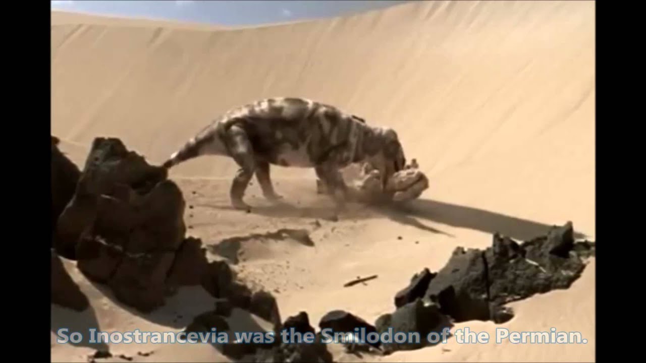 Prehistoric Fight Club Episode 18: Inostrancevia vs Dimetrodon - YouTube