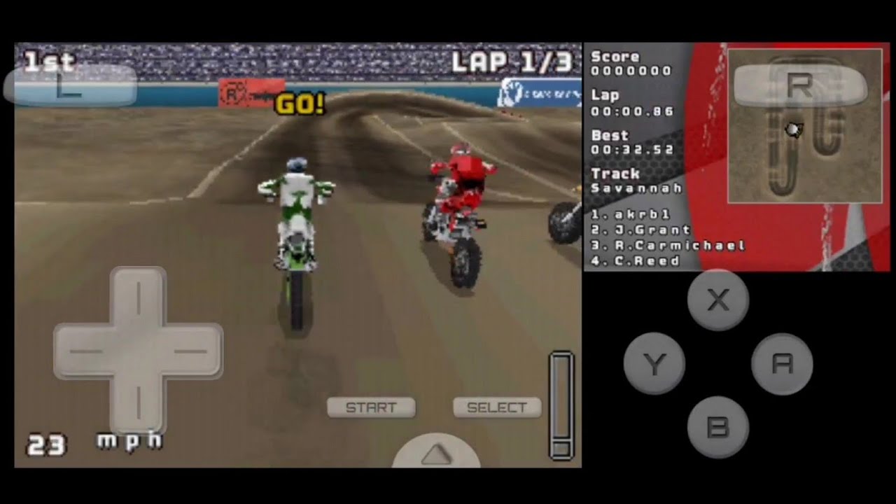 (Game NDS) Game MX VS ATV Untamed, Drastic Emulator Android/Offline ...