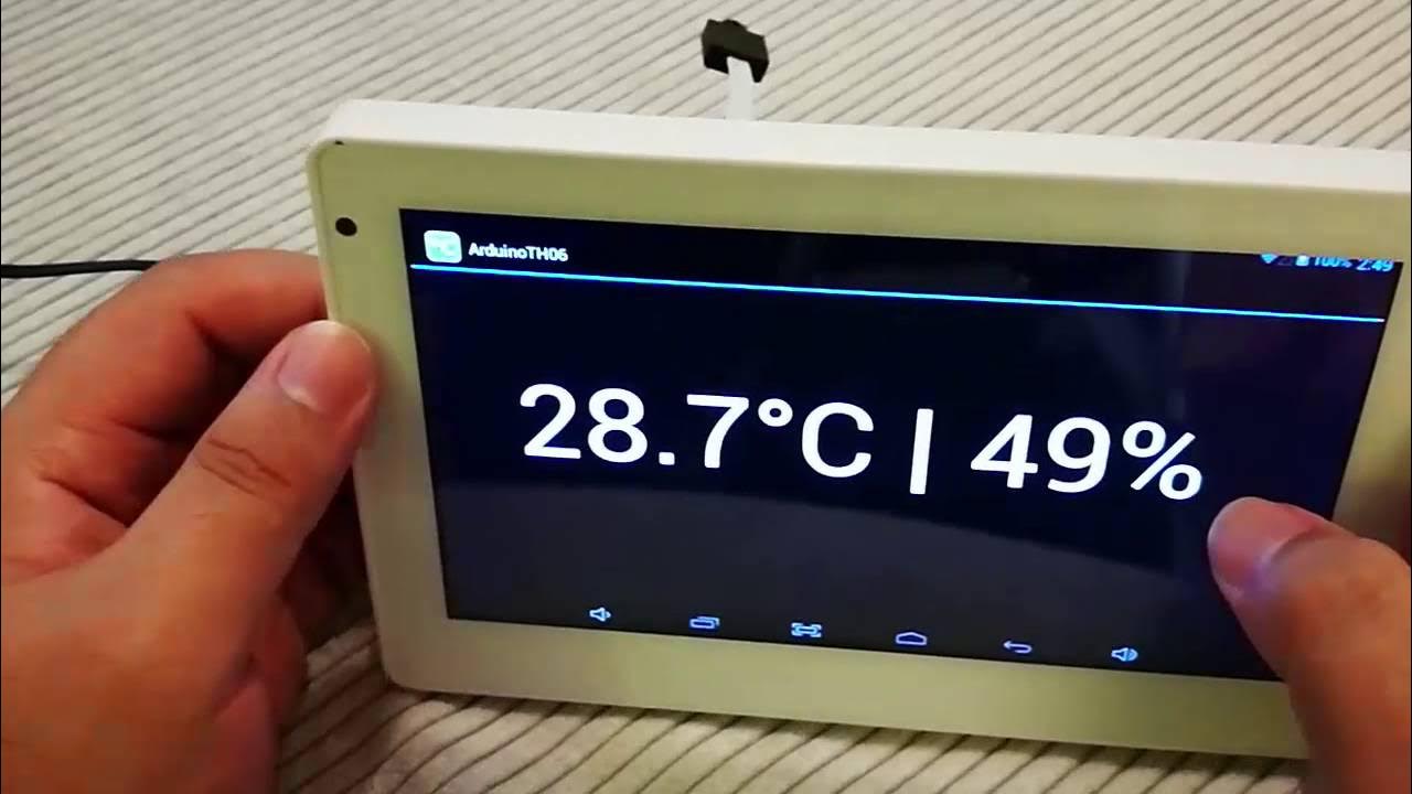 Android tablet integrate Arduino-nano Instruction for Home Automation - YouTube