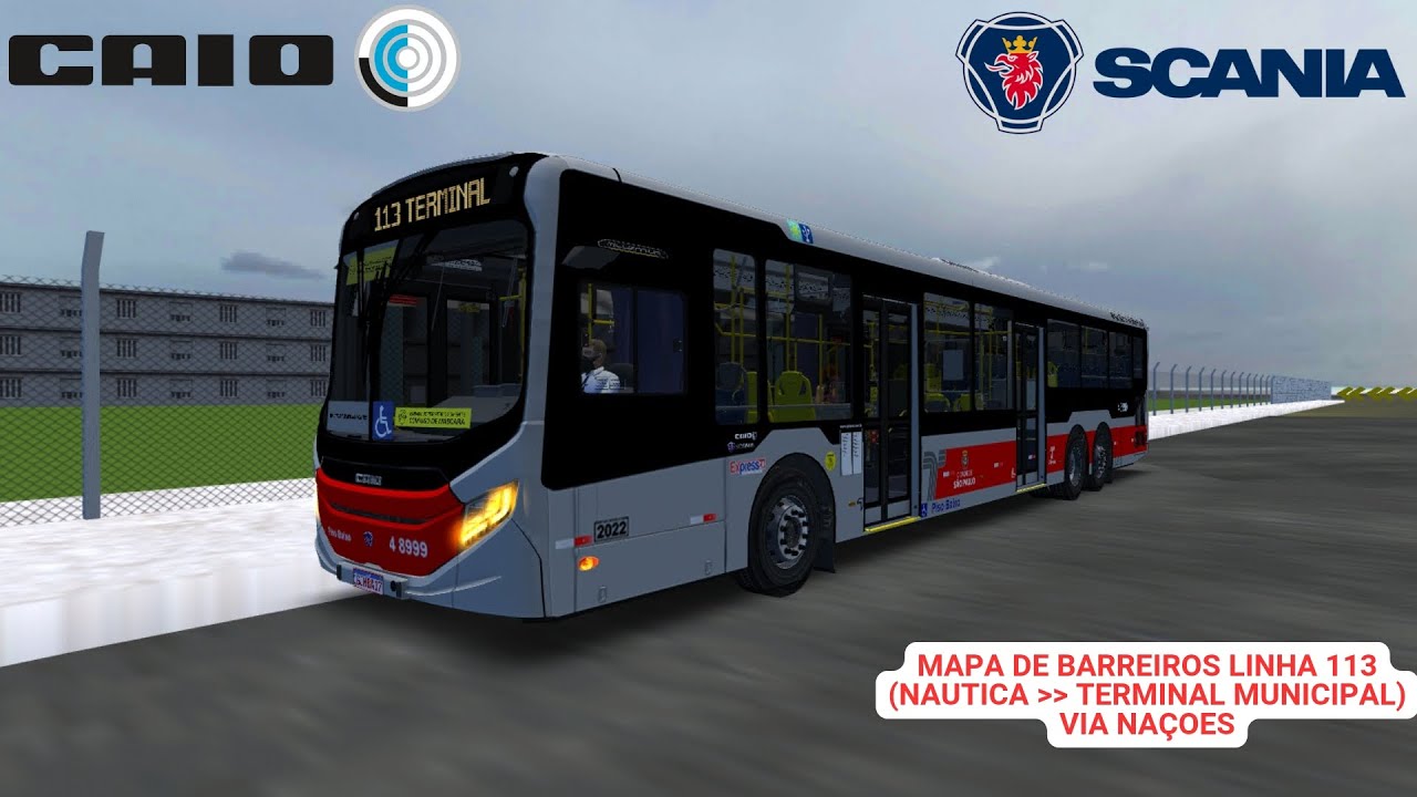 🔴[PROTON BUS] Caio Millennium V Scania K310UB 6x2 Euro 5 | padrão ...