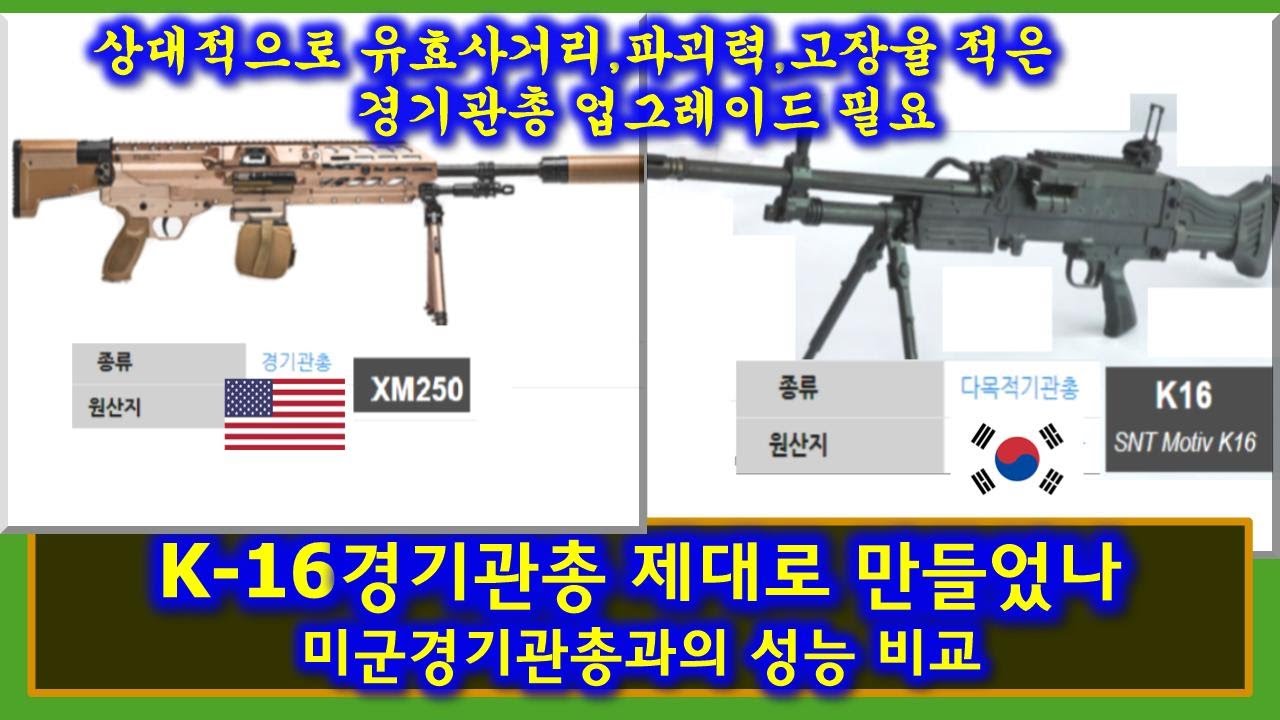 K-16 다목적기관총에 대한 비판(뉴스와이드 스케치 NewsWide Sketch) - YouTube