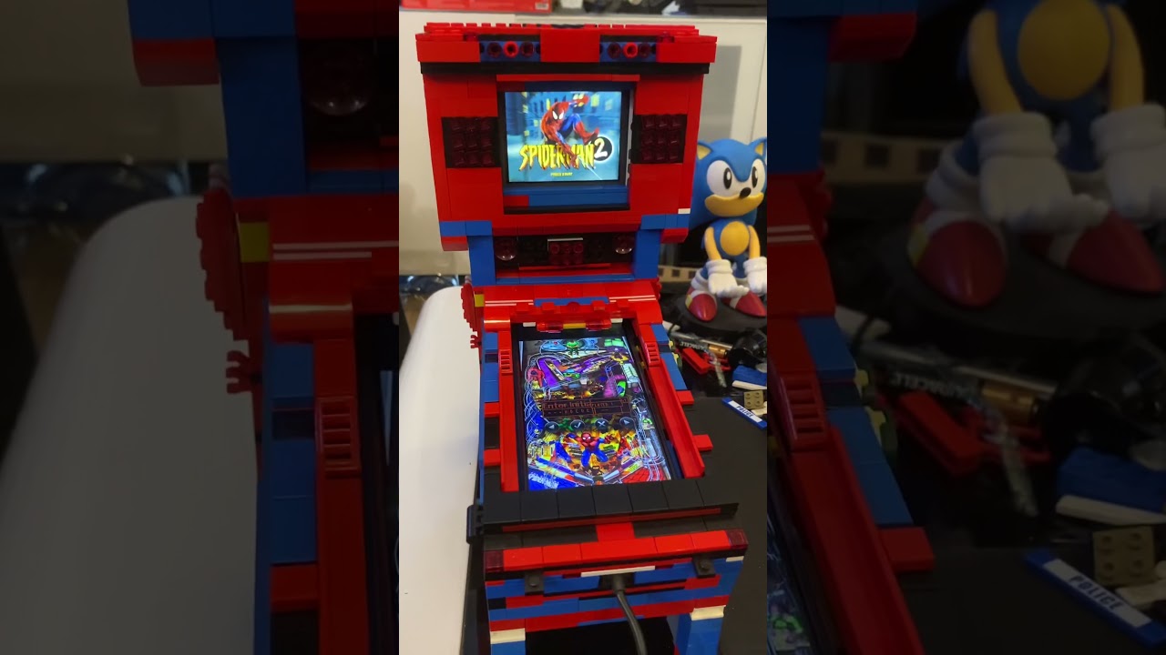 Lego pinball updates MOC - YouTube