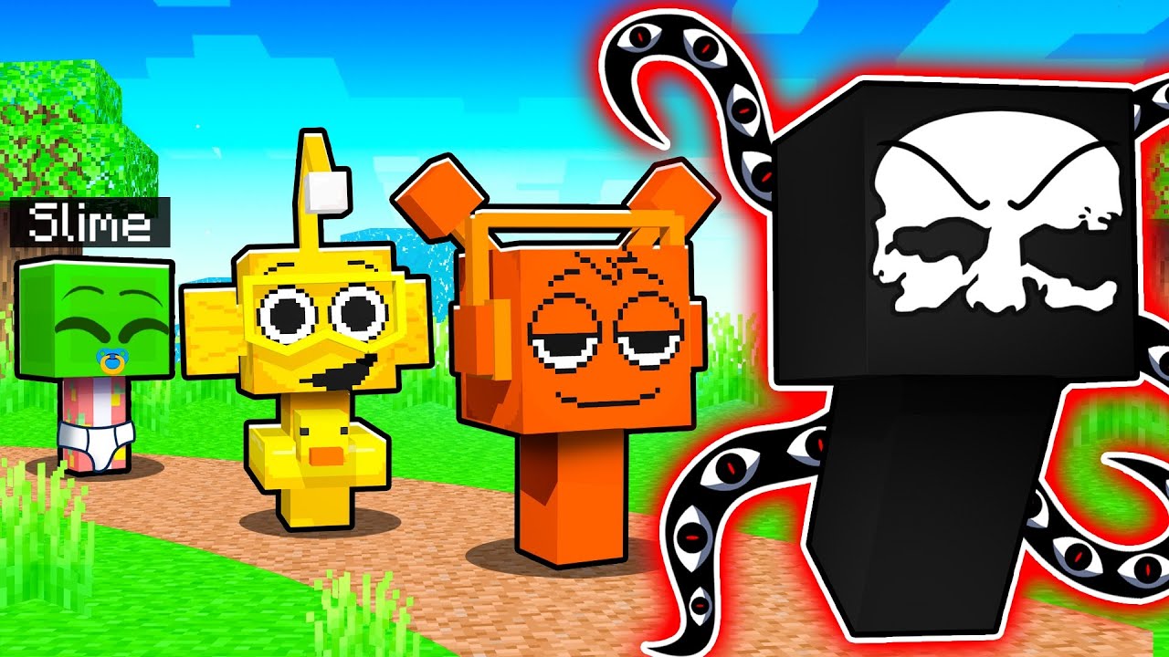 BIRTH to IMMORTAL SPRUNKI in Minecraft! - YouTube