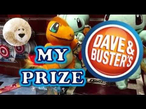 DAVE & BUSTERS PRIZES Winner Circle Prize Ticket Redemption Plush ...
