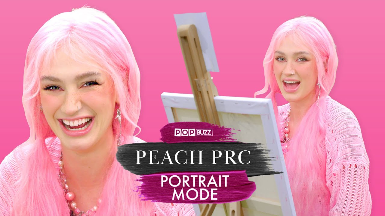 Peach PRC Paints A Self-Portrait And Answers Questions About Her Life ...