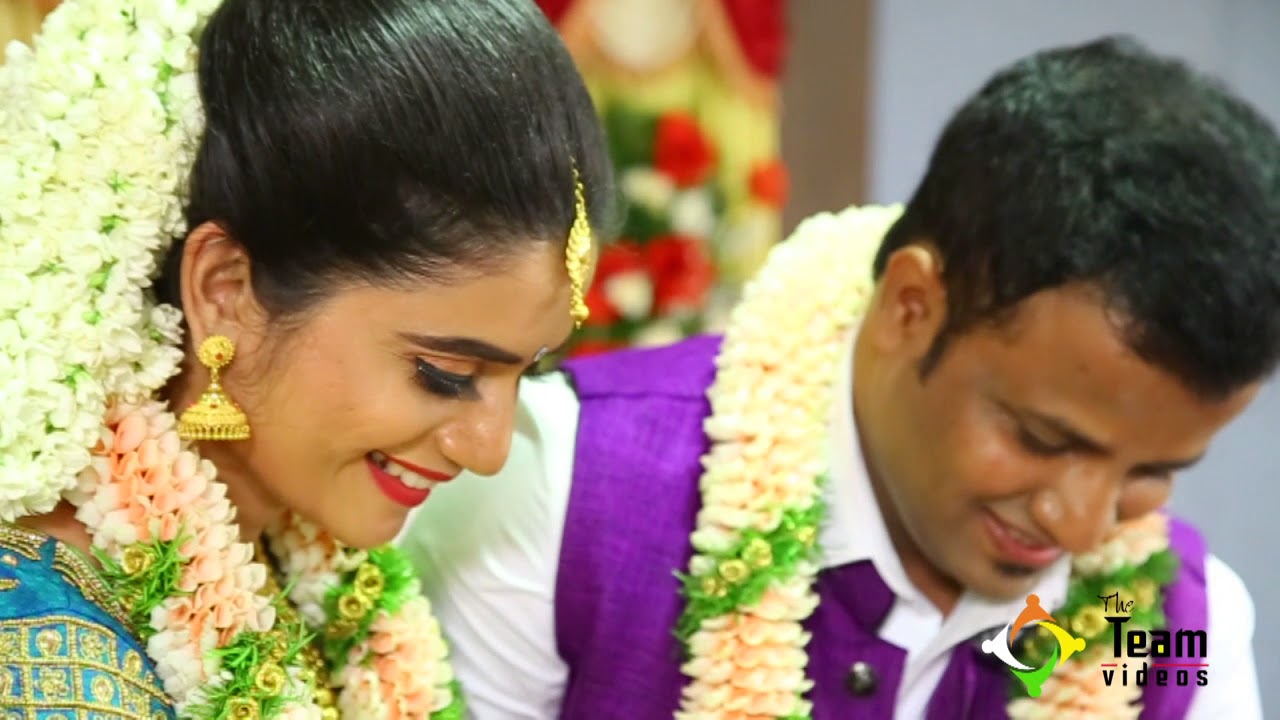 Wedding reception - team visual media pollachi - YouTube