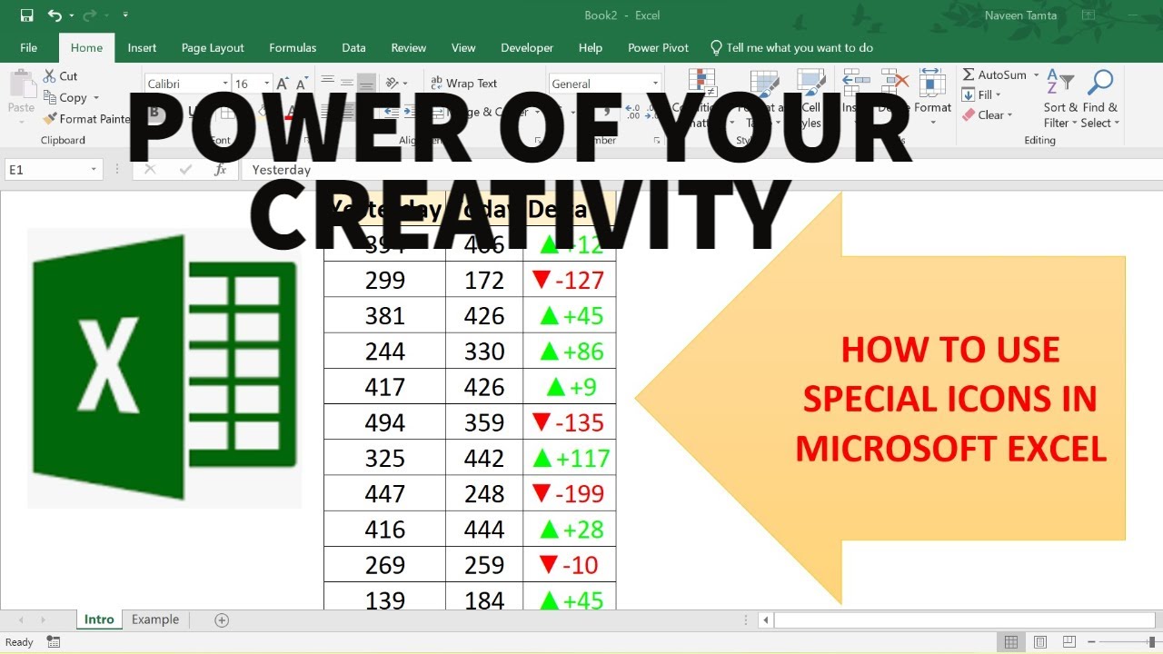How To Use Special Icon In Microsoft Excel YouTube how-to-use-special-icon-in-microsoft-excel-youtube