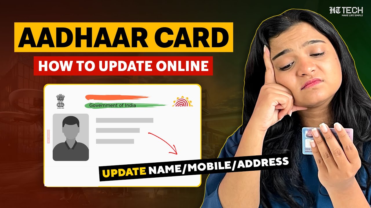 How to update Aadhaar Card | Update you Name, Phone Number & Address at ...