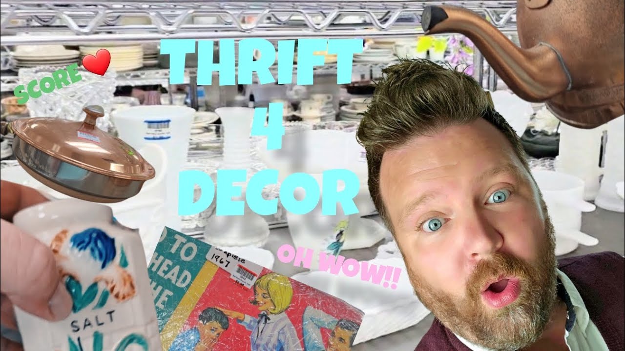 Join me on another THRIFT 4 DECOR plus adventure! #homedecor #vintagestyle #shopping #thrifting ...
