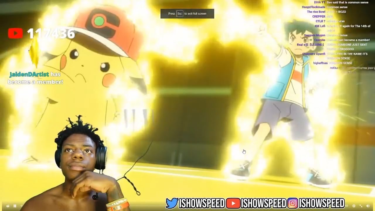 Ishowspeed appears in pokemon 🤣 - YouTube