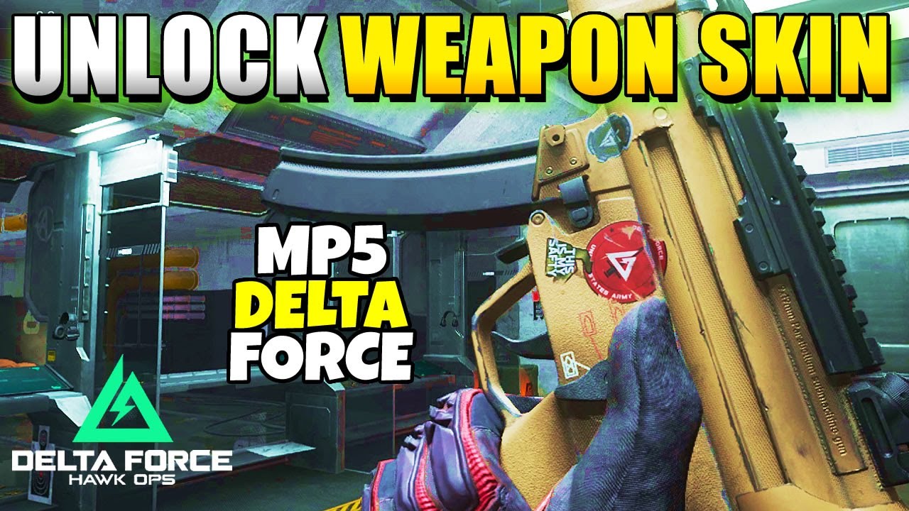 Delta Force How to Unlock Secret Weapon Skin (MP5 Delta Force) - YouTube