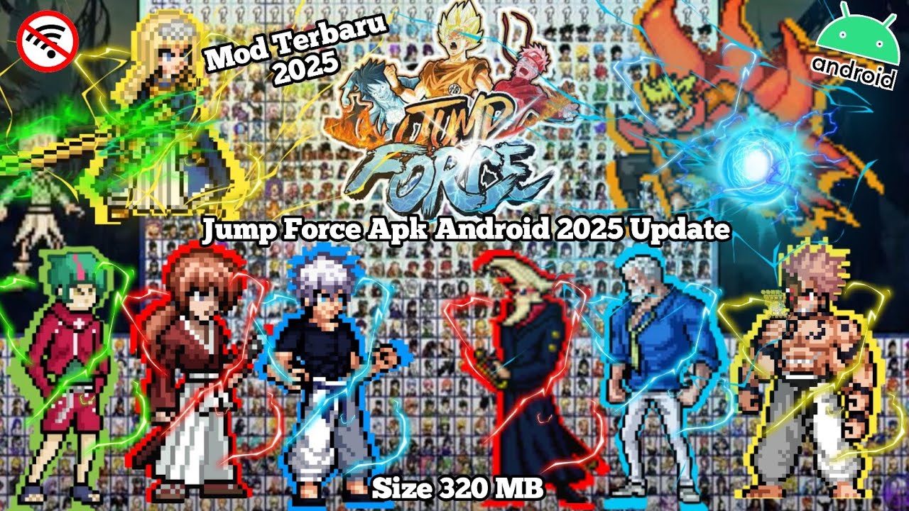 Terbaru ‼️ Game Jump Force Update (320MB) Android Terbaik Full ...