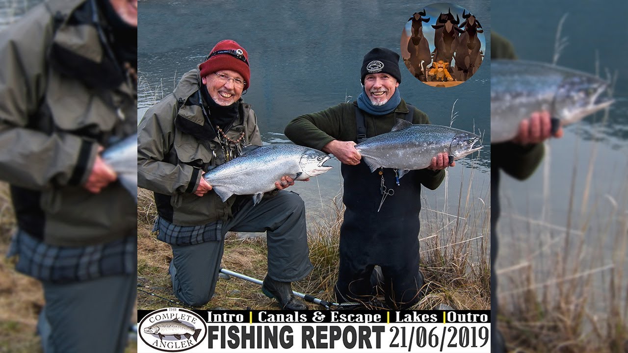 The Great Ohau C Salmon Escape - Complete Angler Fishing Report 21.06. ...