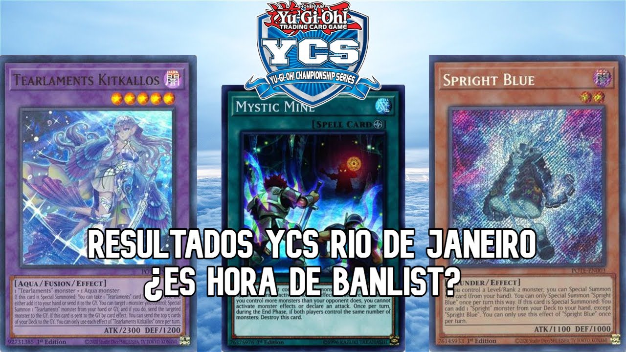 Yu-Gi-Oh! Análisis YCS Rio de Janeiro | ¿Llegó la hora de la Banlist ...