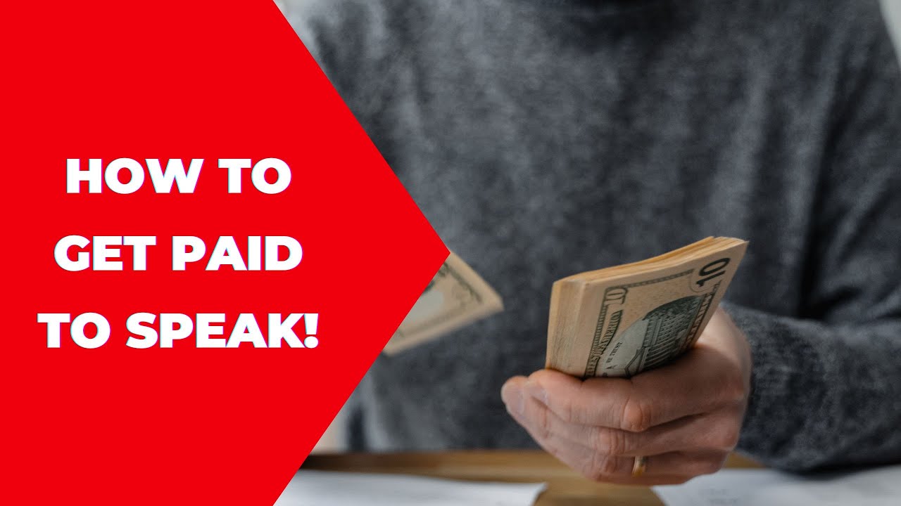 From Free to Fee: 5 Steps to Paid Speaking - YouTube