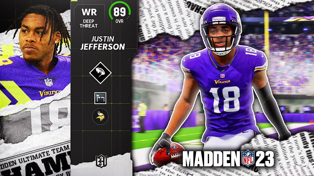 JUSTIN JEFFERSON GRIDDYS ALL OVER THE D - Madden 23 Ultimate Team ...