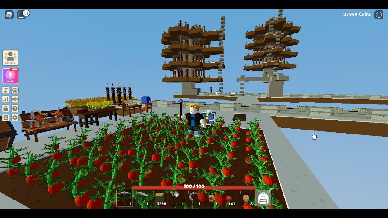 How To Make Auto Farm Tomato Sauce? EP#12 (Play&Grind) in Roblox ...
