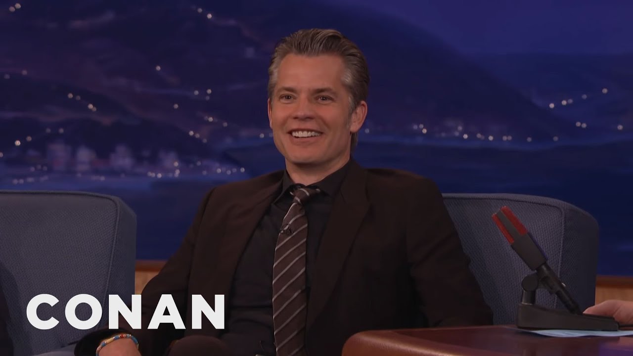 Timothy Olyphant Was A Teen Troublemaker | CONAN on TBS - YouTube