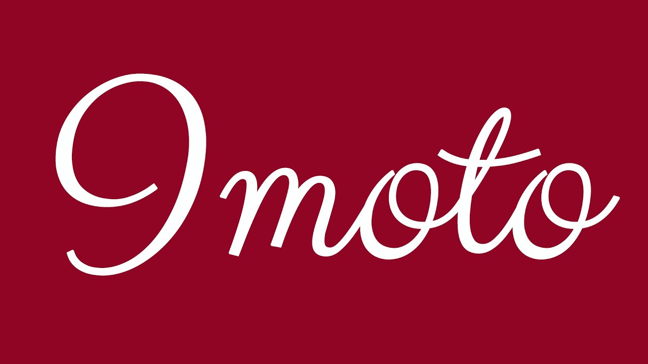Learn how to Write the Name Imoto Signature Style in Cursive Writing ...