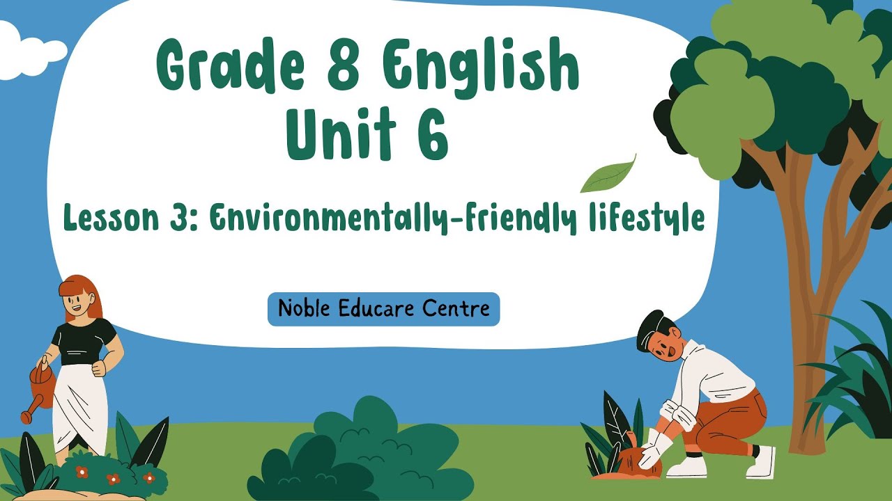 Grade 8 English Unit (6) မှ Lesson (3) - YouTube